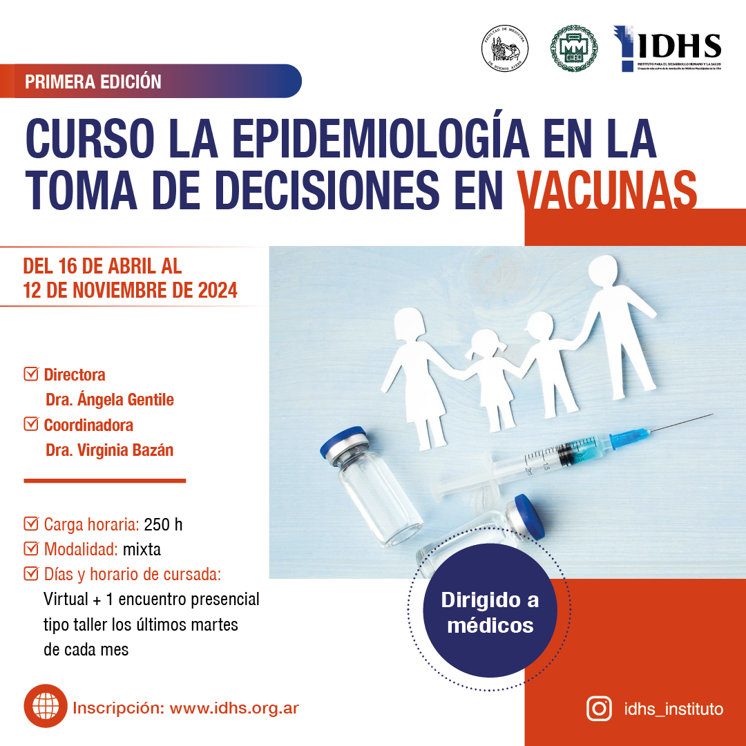 Cursos / Inscripción - IDHS