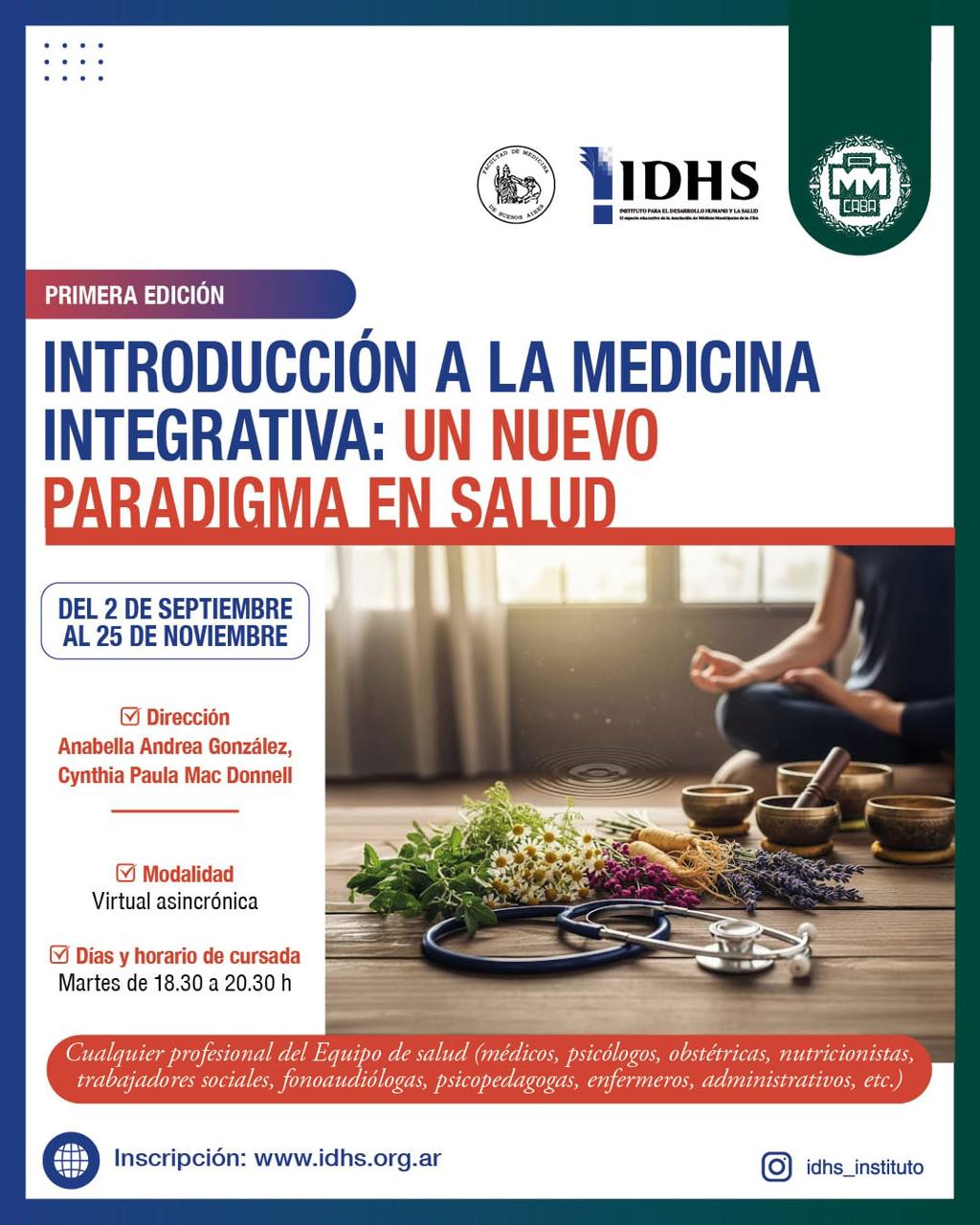 Cursos / Inscripción - IDHS